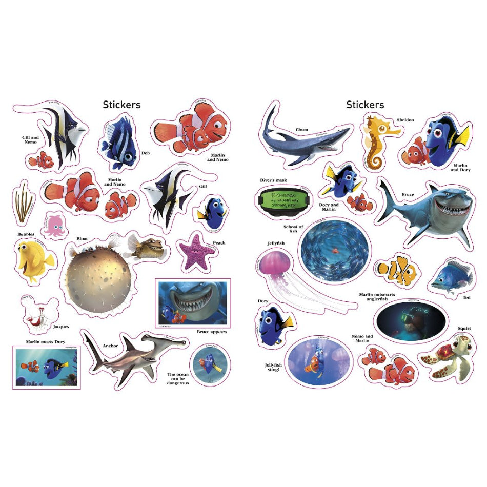 Disney Pixar Finding Nemo: The Essential Guide (With More Than 60 STIC ...