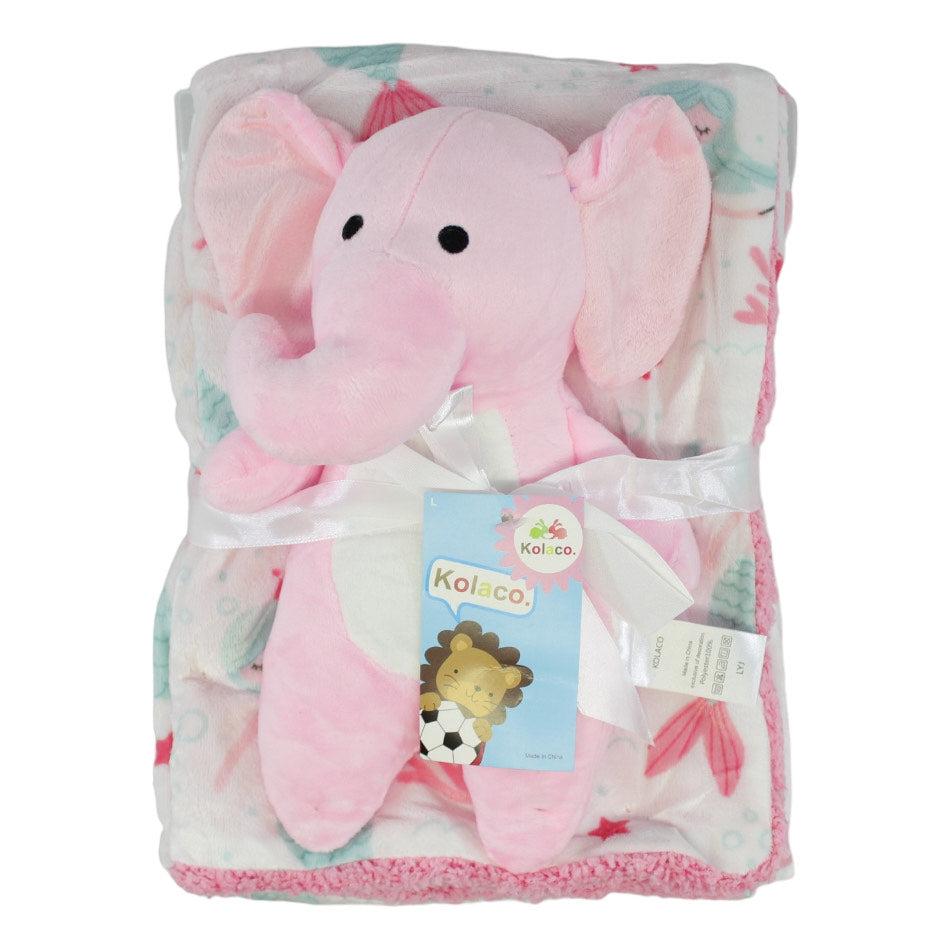 Plush Blanket And Toy Set - Elephant/Mermaid – Maya's Closet