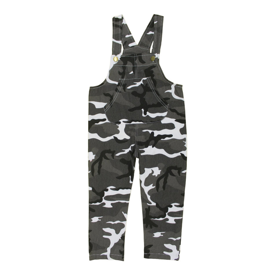 Pat Pat Camo Full Length Dungarees – Maya's Closet