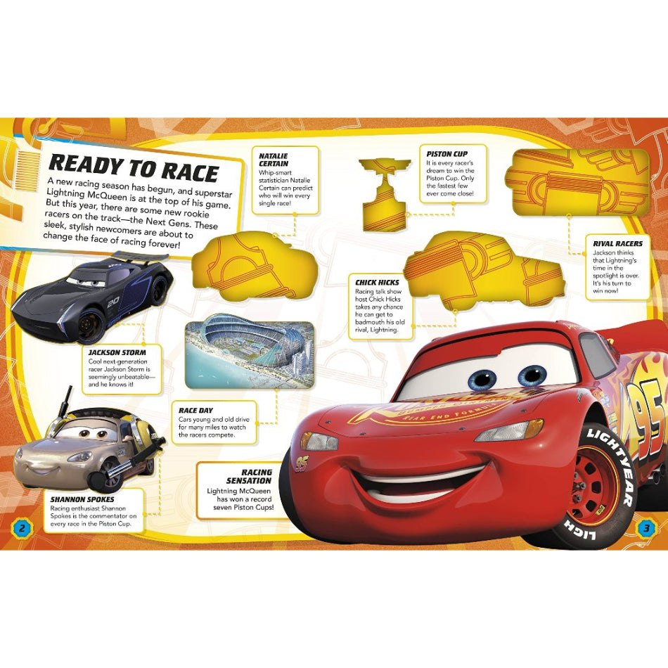 Ultimate Sticker Book: Disney Pixar Cars 3 (More Than 60 Stickers ...